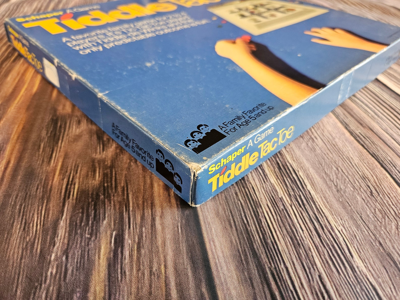 Vintage TIDDLE TAC TOE Game 1976 Schaper Manufacturing - Etsy