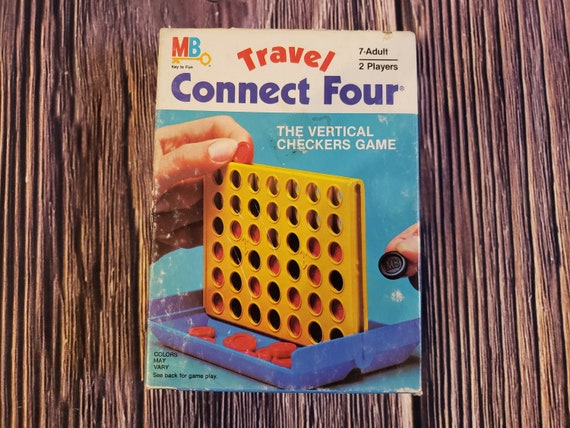 Vintage Travel Connect Four 1983 Milton Bradley | Etsy