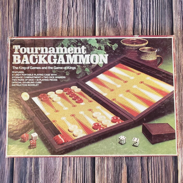 Retro Backgammon - Etsy