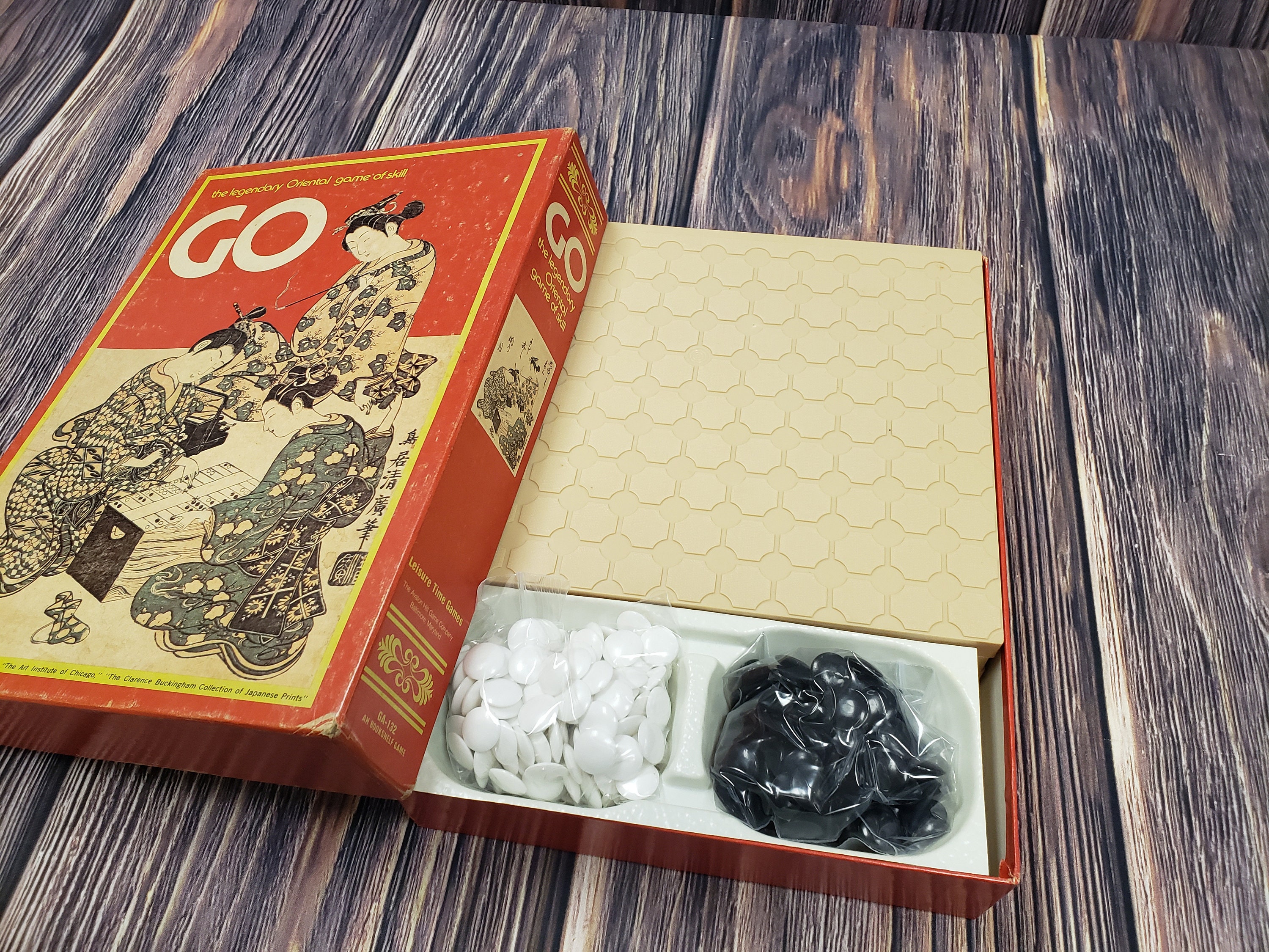 Vintage GO the Legendary Oriental Game of Skill 1977 Leisure - Etsy