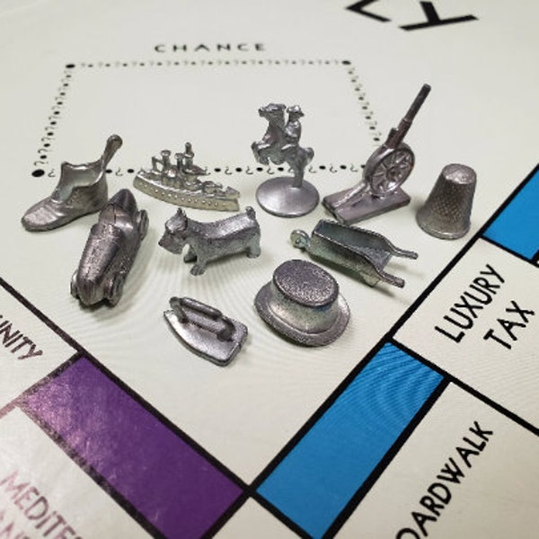 Monopoly Tokens - Etsy