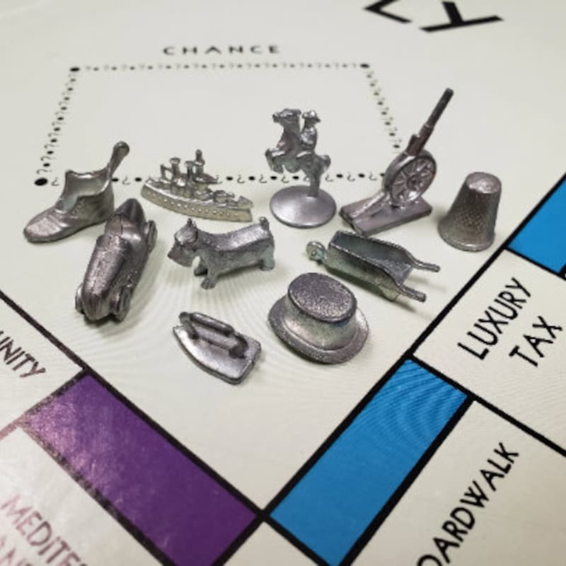 Monopoly Iron Pieces - Etsy