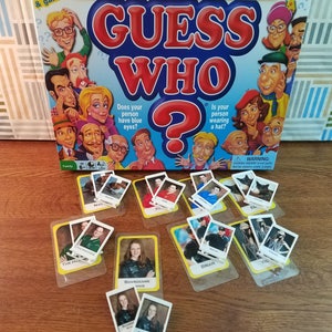 SINGLE Extra Game Piece for Personalized Guess Who? Game. - Etsy
