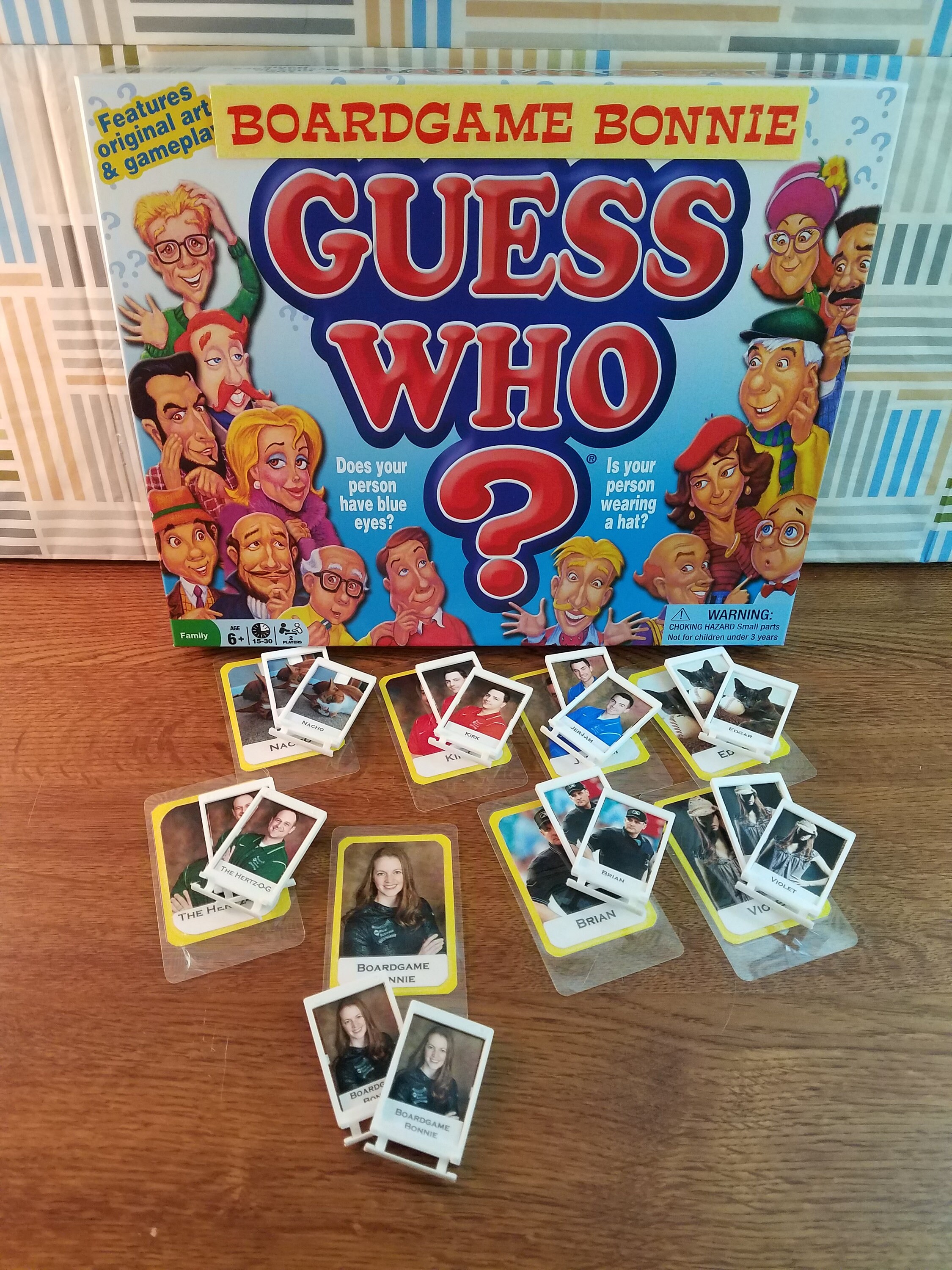 SINGLE Extra Game Piece for Personalized Guess Who? Game. - Etsy