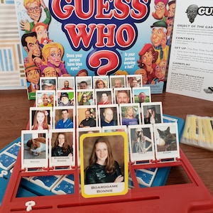 Personalized Guess Who Game - Etsy