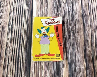 The Simpsons Playing Cards - Etsy