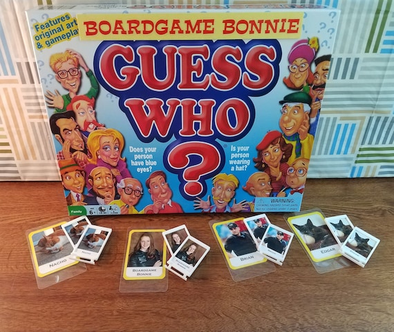 SINGLE Extra Game Piece for Personalized Guess Who Game. - Etsy