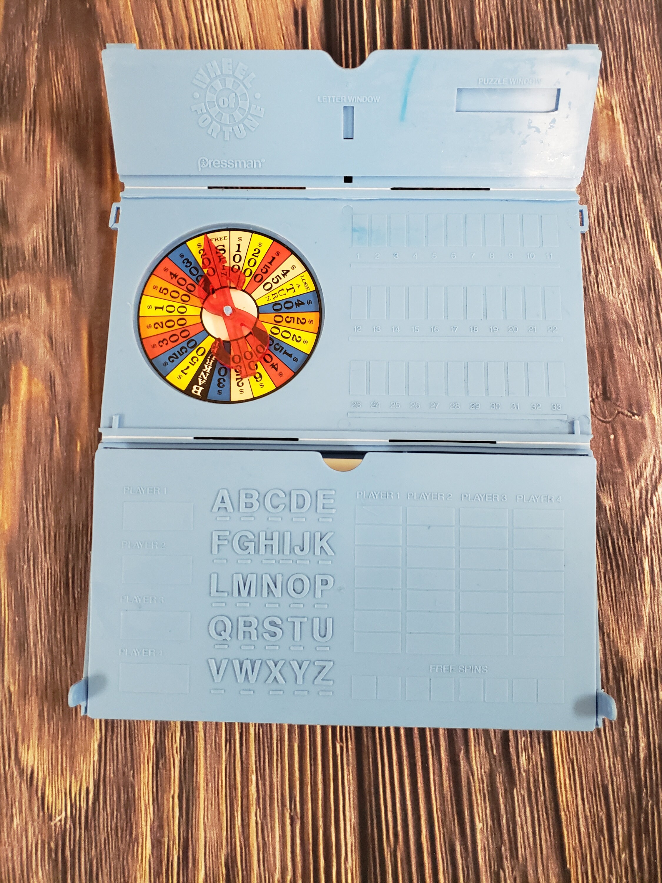 Vintage Travel Wheel of Fortune 1988 2nd Edition by Pressman - Etsy