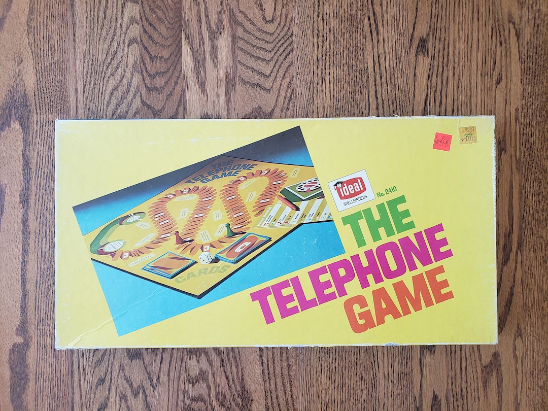 Vintage THE TELEPHONE GAME a Phone Usage and Etiquette Game 1976 by ...