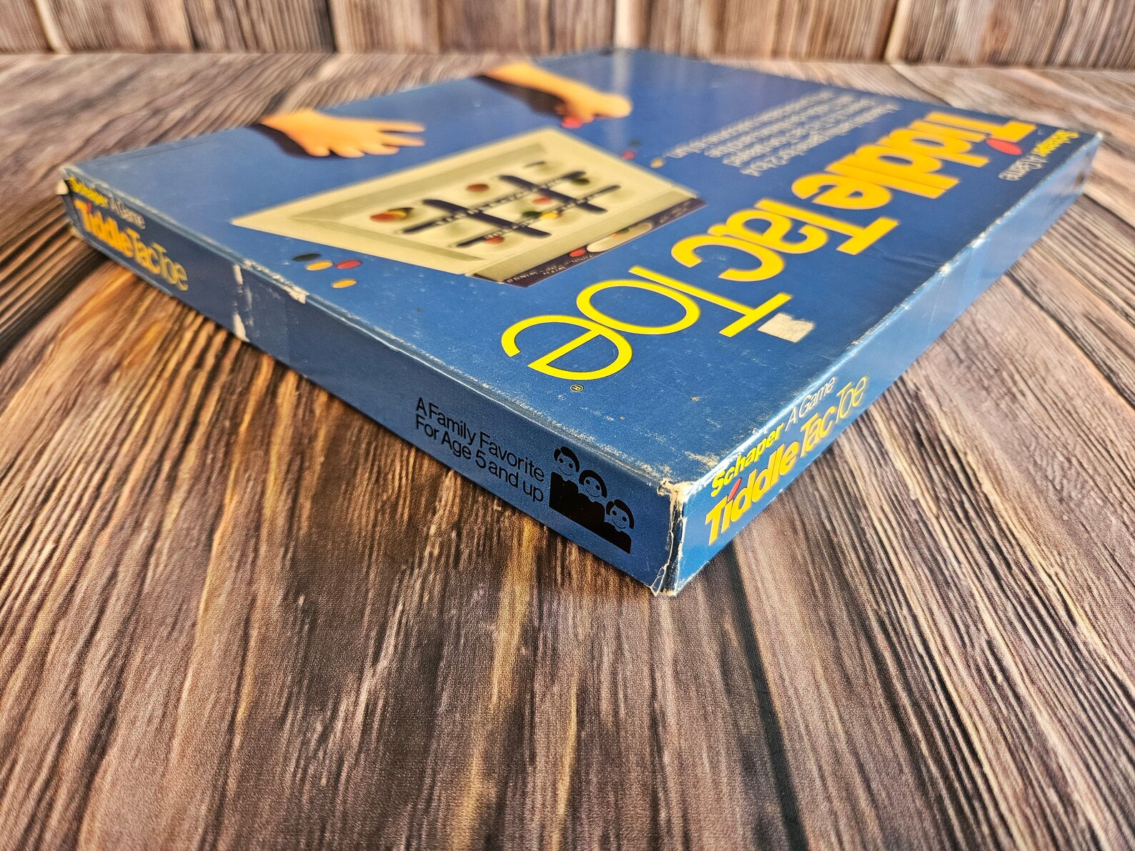 Vintage TIDDLE TAC TOE Game 1976 Schaper Manufacturing - Etsy
