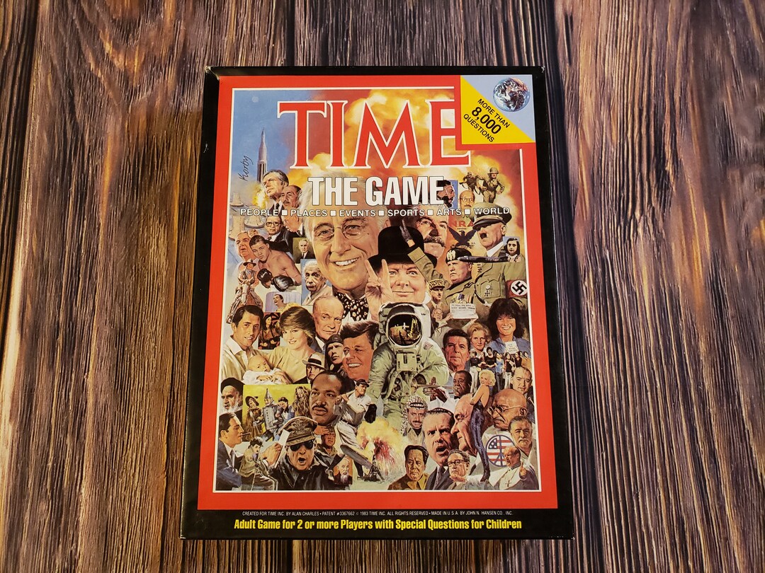 Vintage TIME the Game 1983 Time Magazine - Etsy