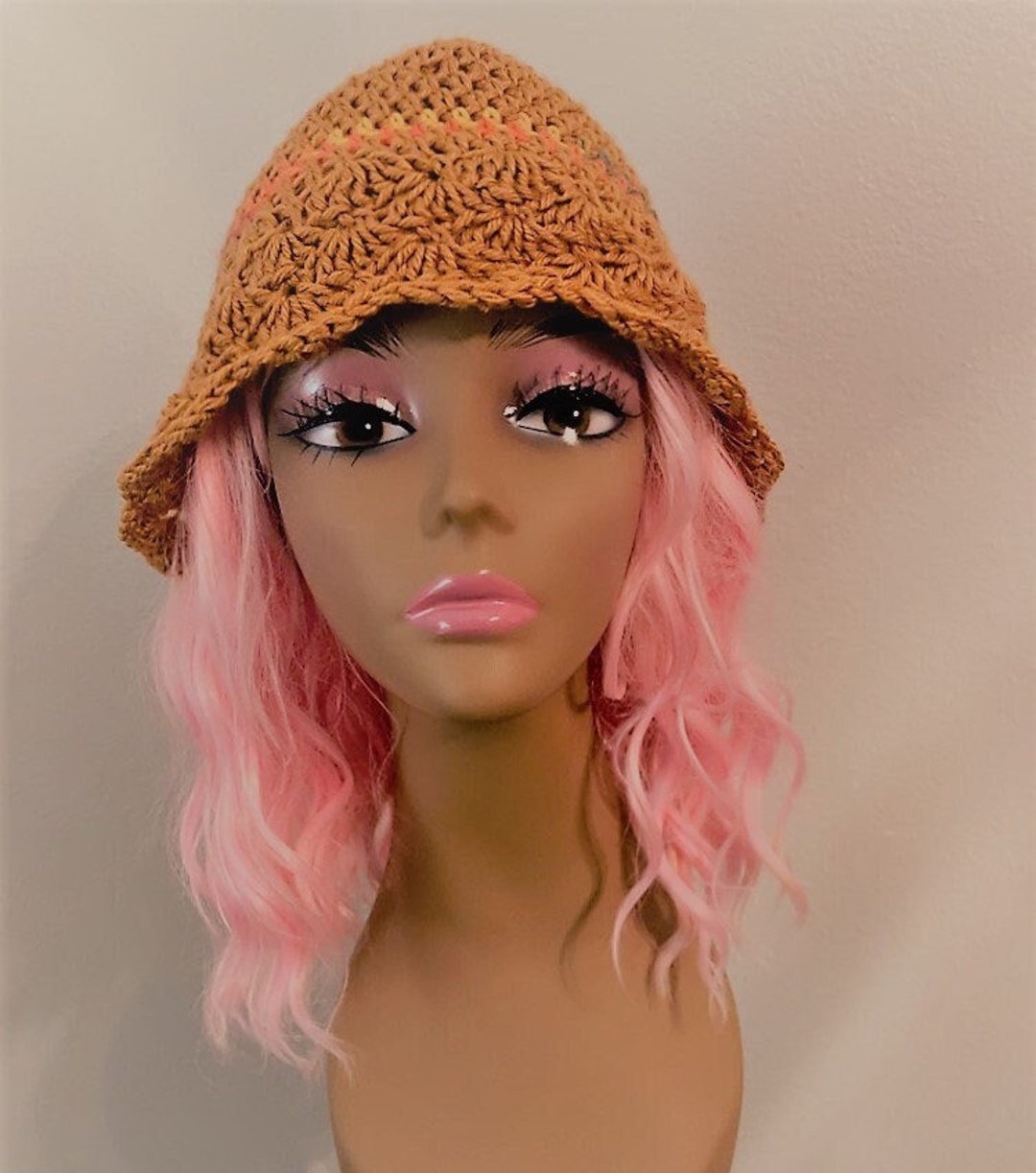 Crochet Scalloped Bucket Hat - Etsy