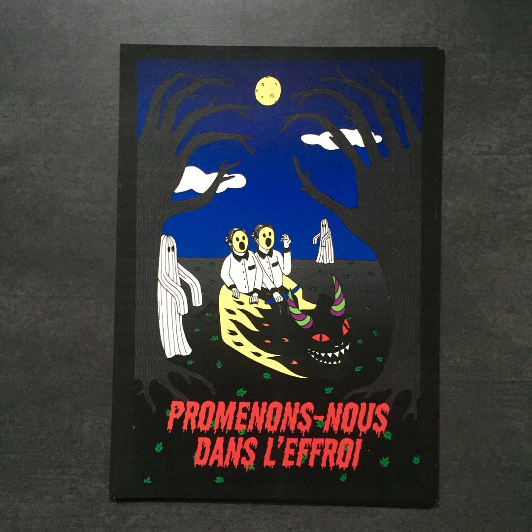Let's Walk in Fear / A3 Poster - Etsy