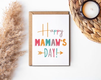 Mamaw Birthday Card - Etsy