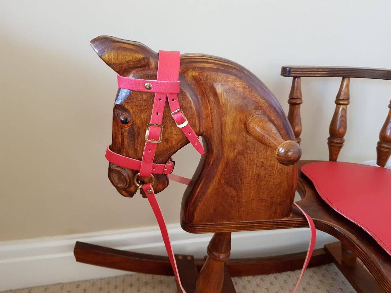 Wooden Handmade Chair Rocking Horse. Wooden Rocking Horse. Childs Chair ...