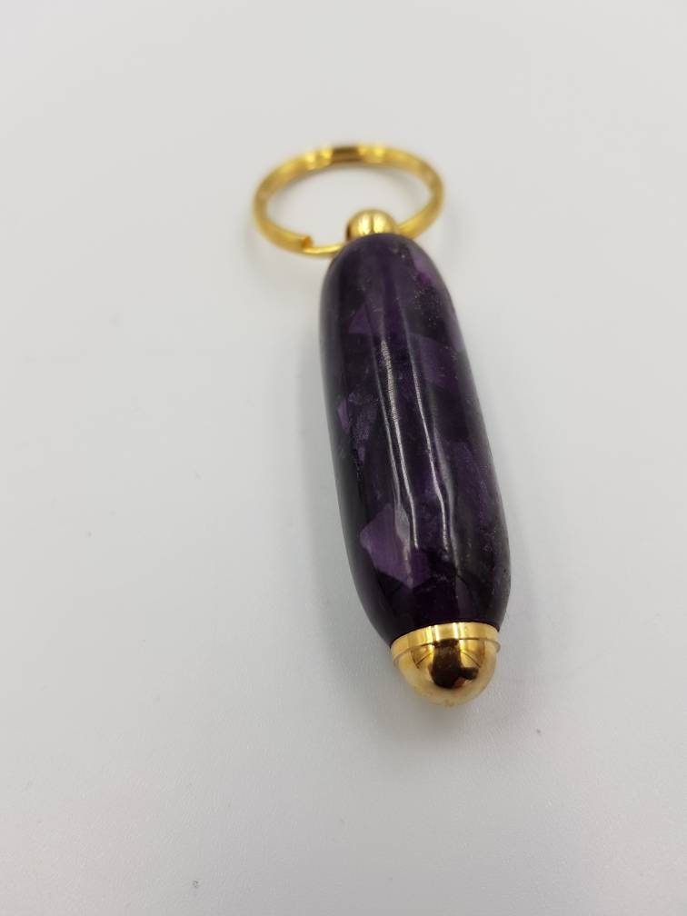 Hand turned keyrings. Pink Ivory, burr oak and coloured Resin. Keyrings ...