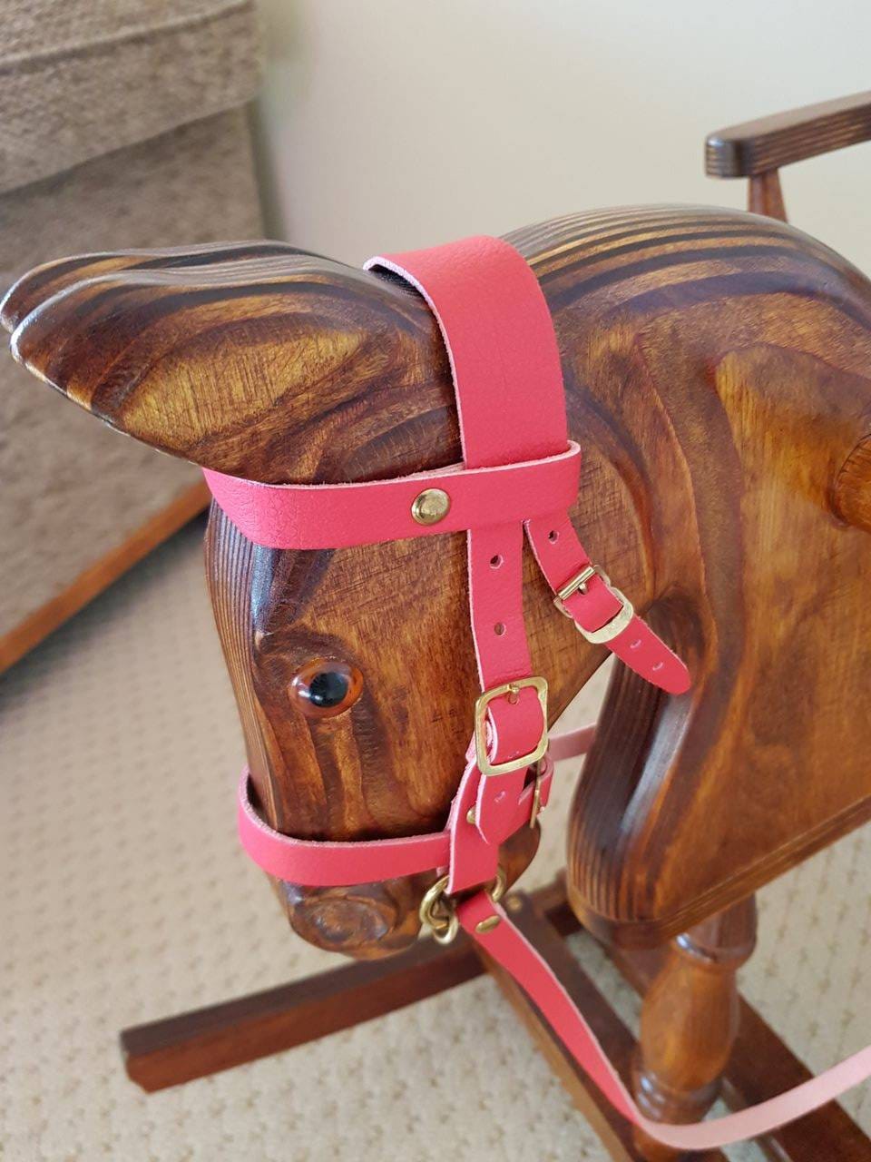 Wooden Handmade Chair Rocking Horse. Wooden Rocking Horse. Childs Chair ...
