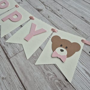 Teddy Bear Birthday Banner, Teddy Bear Birthday Party Decorations ...
