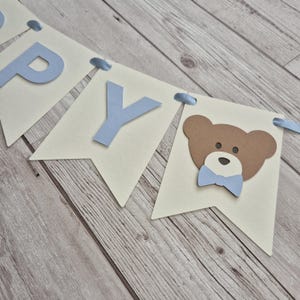 Teddy Bear Birthday Banner, Teddy Bear Birthday Party Decorations ...