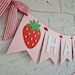 Strawberry Birthday Banner, Berry First Birthday Decor, Sweet One Theme ...