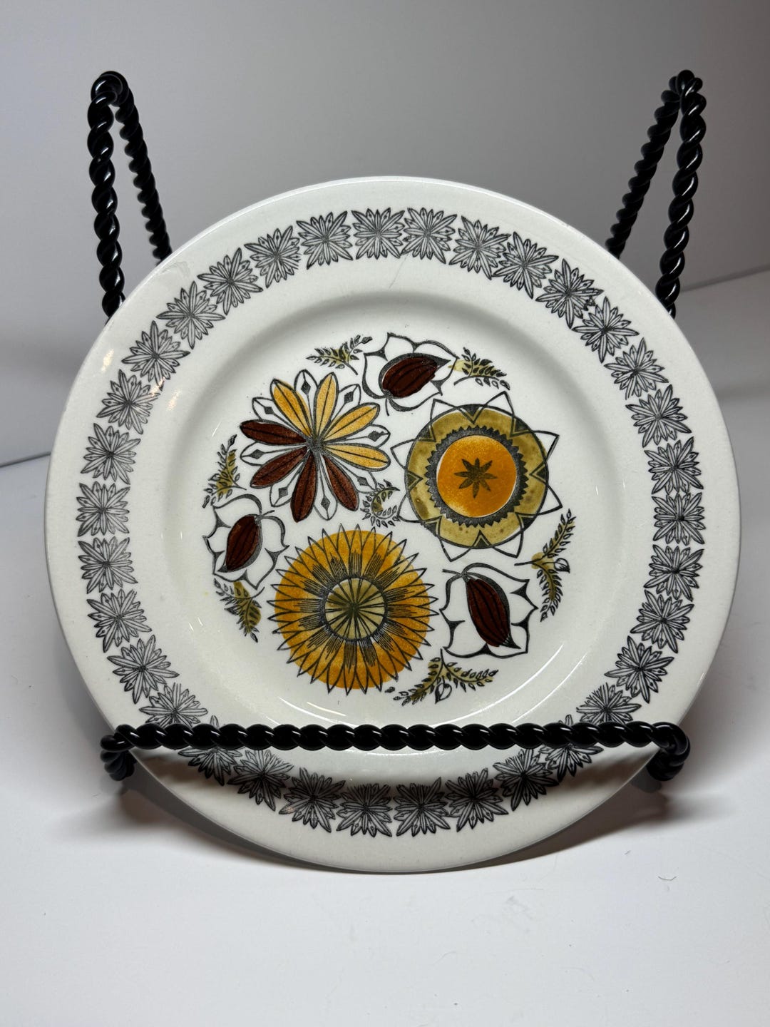 Vintage Set of 4 Retro Vintage Broadhust 'calypso' Design Dessert ...
