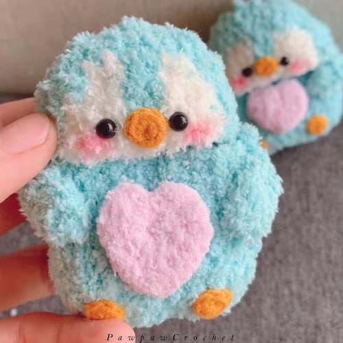 Crochet Fluffy Bear Airpod Case Plush Airpods Pro Case Pink - Etsy