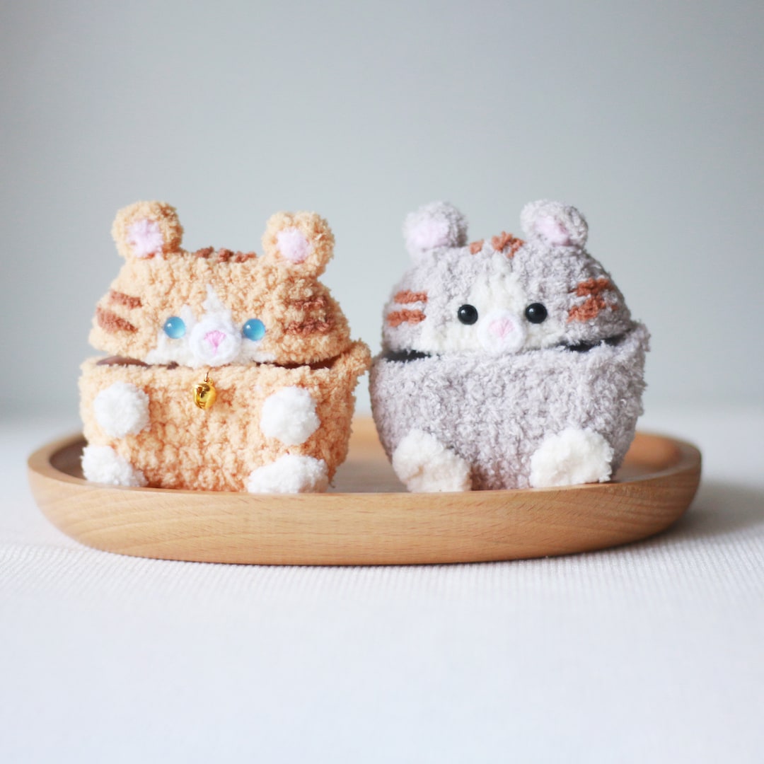 Amigurumi Cat Airpods Case Cute Airpods Case Crochet Airpods Pro Case ...