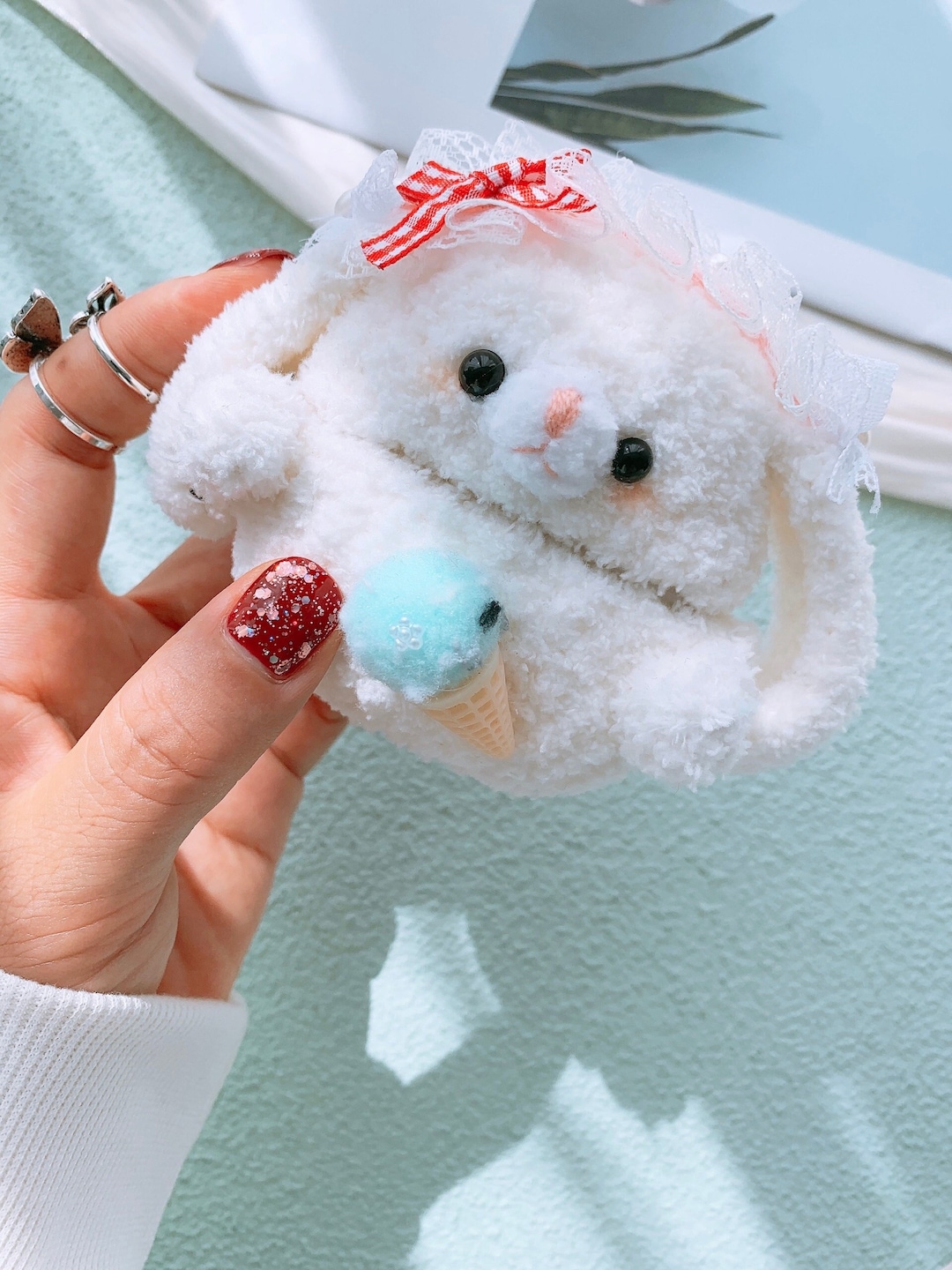 Cute Rabbit Airpods 4 Case Rabbit Airpods Pro Case Earphones Kawaii ...