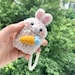 Plush AirPod Case Crochet Airpods Pro Case Cute Bunny AirPod Cover ...