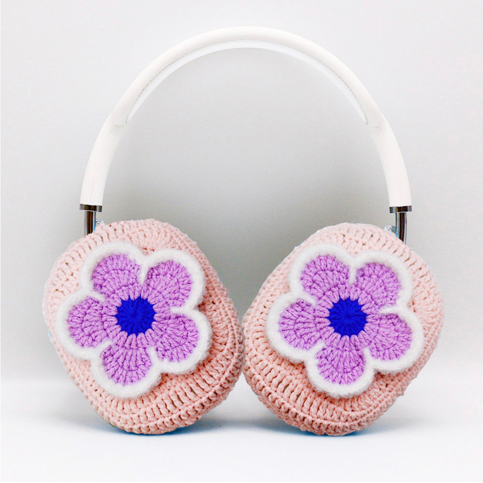 Crocheted Flower Airpods Max Cases Flower Headphone Covers - Etsy