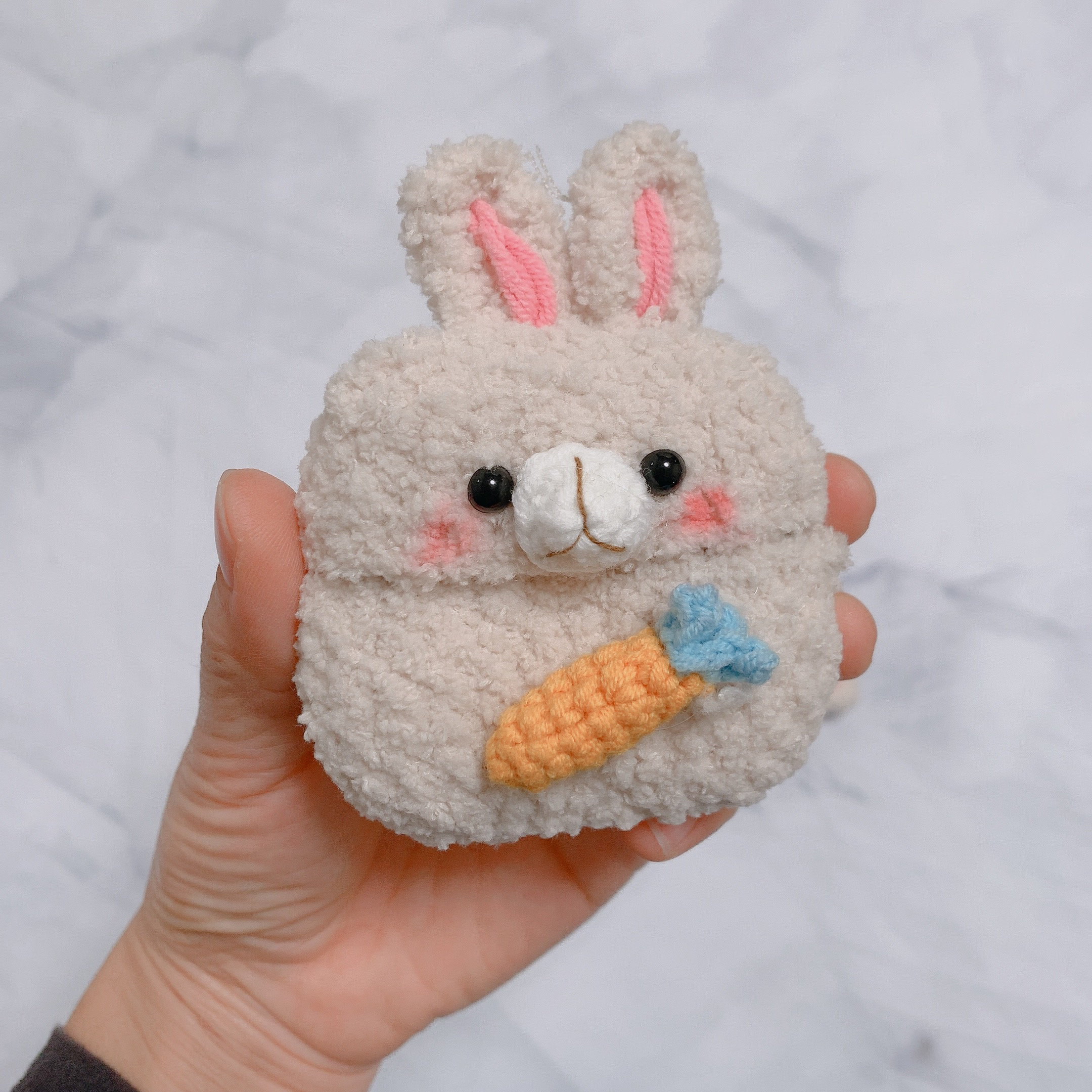 Plush Airpod Case Crochet Airpods Pro Case Cute Bunny Airpod | Etsy