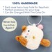 Plush AirPod Case Crochet Airpods Pro Case Cute Bunny AirPod Cover ...