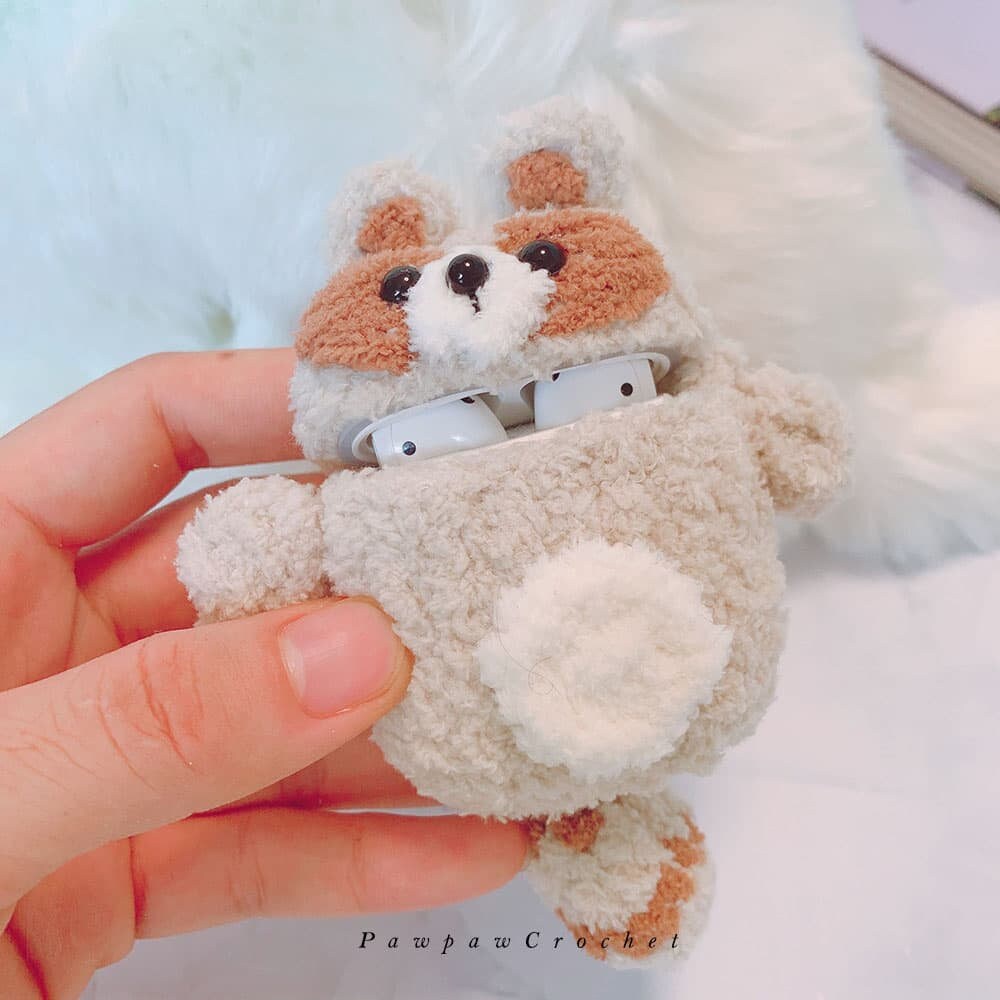 Crochet Raccoon Airpod Case Earbuds Cover for Airpods Pro - Etsy