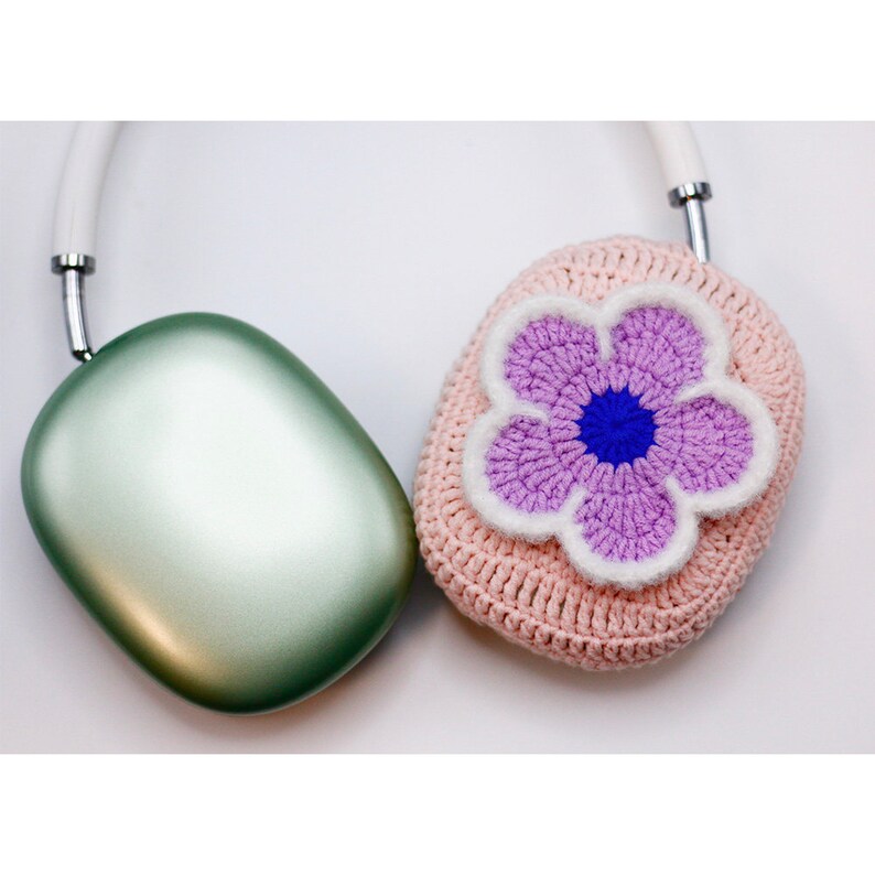 Crocheted Flower Airpods Max Cases Flower Headphone Covers - Etsy