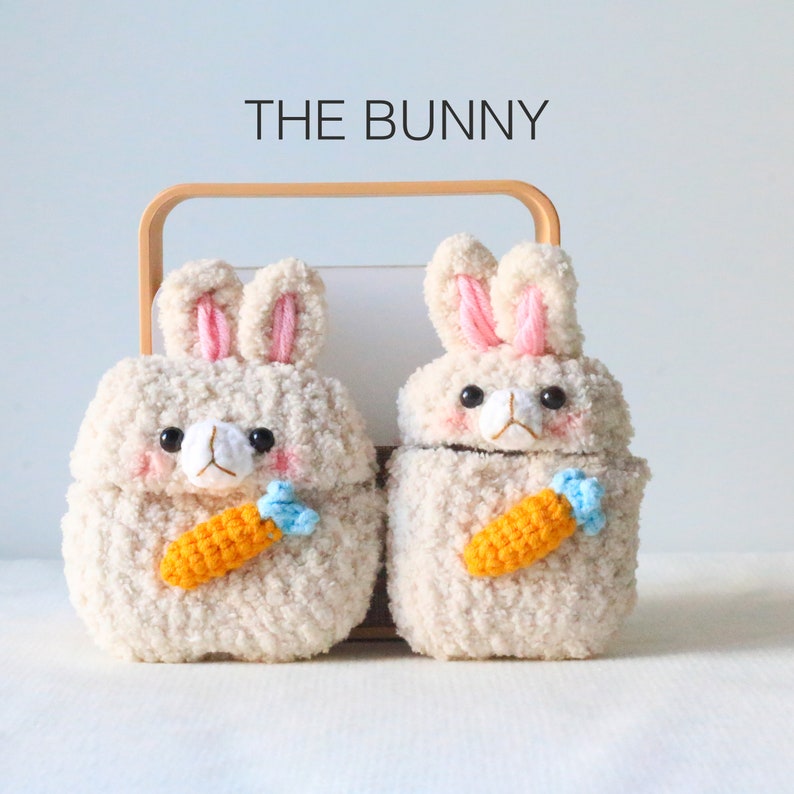 Plush Airpod Case Crochet Airpods Pro Case Cute Bunny Airpod - Etsy