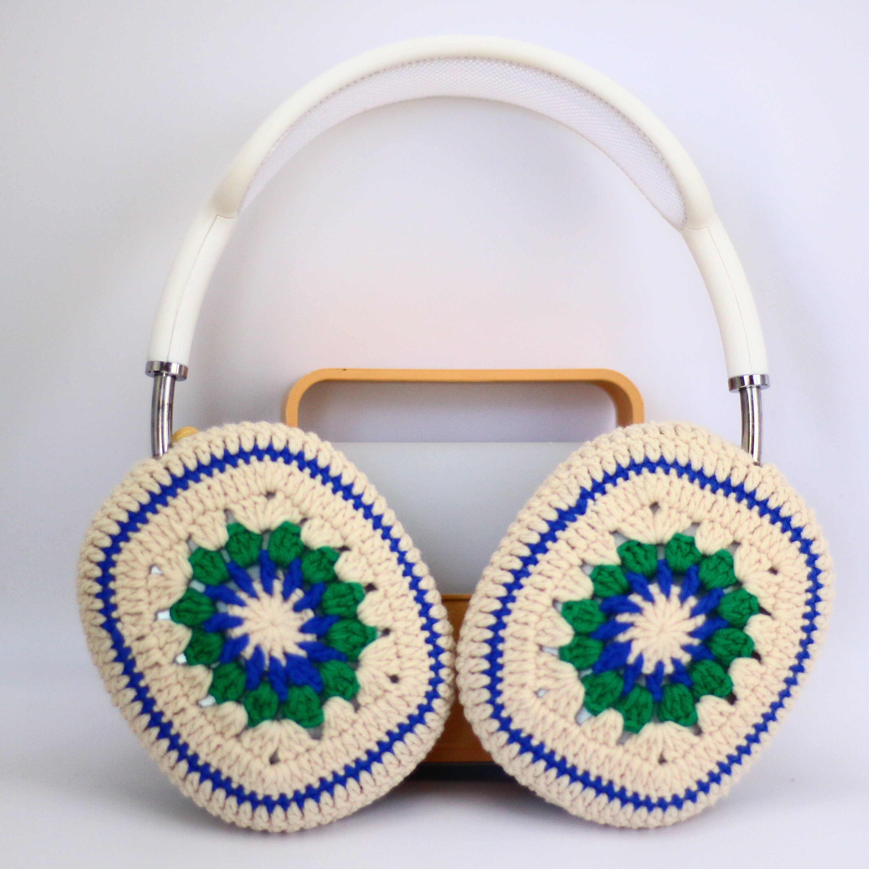 Crocheted Granny Square Airpods Max Cases Headphone Covers - Etsy