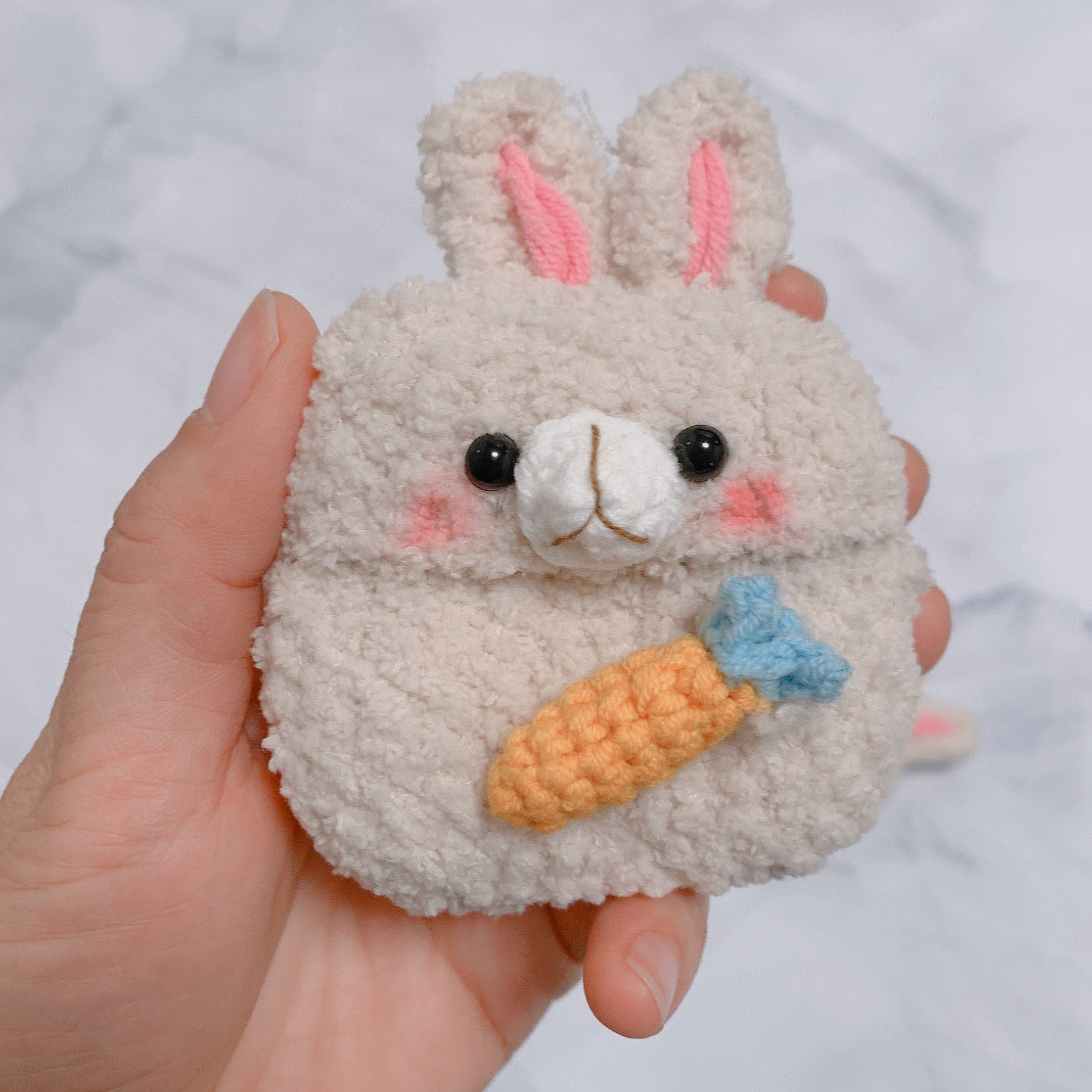 Plush Airpod Case Crochet Airpods Pro Case Cute Bunny Airpod | Etsy