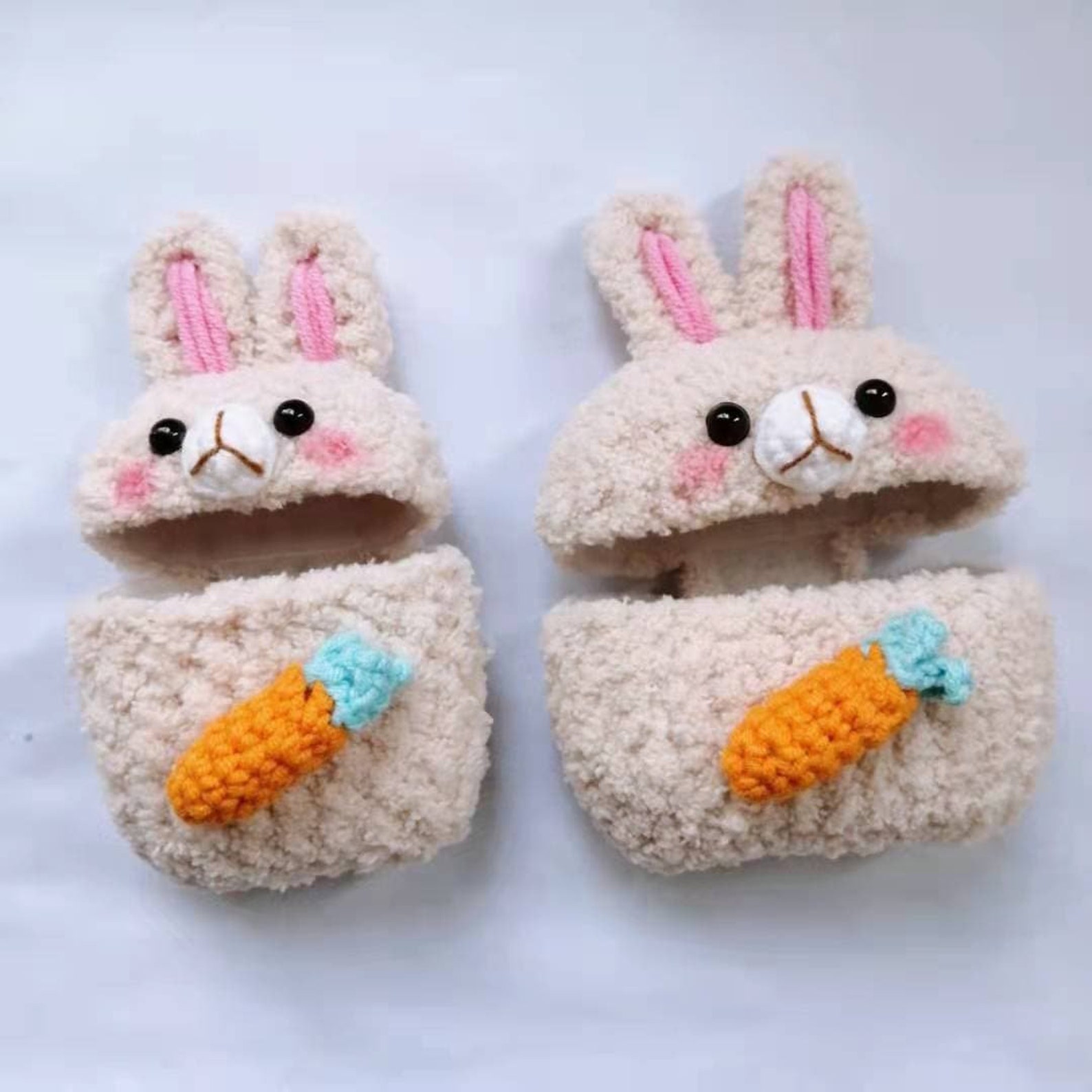 Plush Airpod Case Crochet Airpods Pro Case Cute Bunny Airpod | Etsy