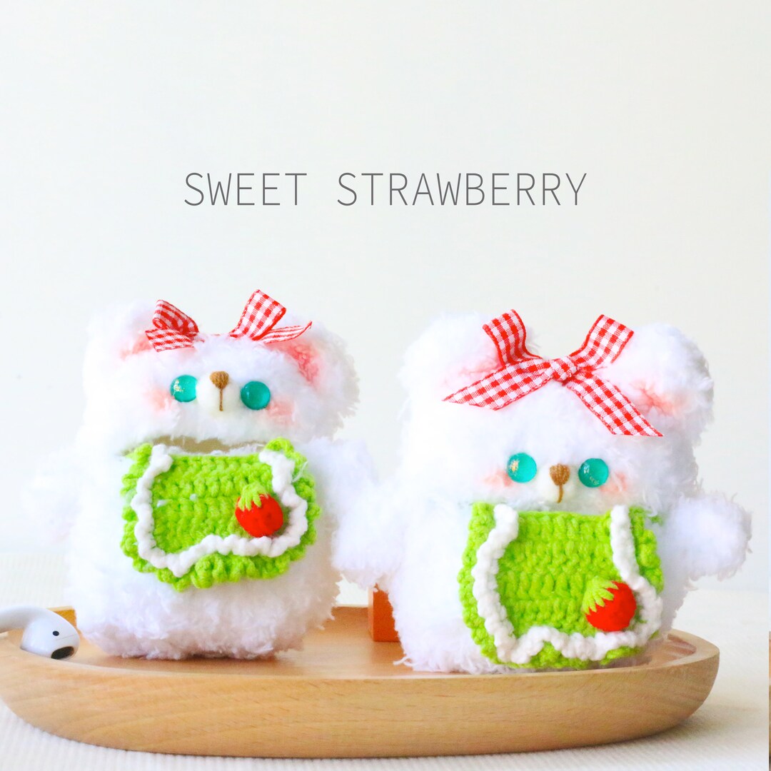 Bear Airpods Case With Bib Plush AirPod Cases Doll AirPod Cases Airpods ...