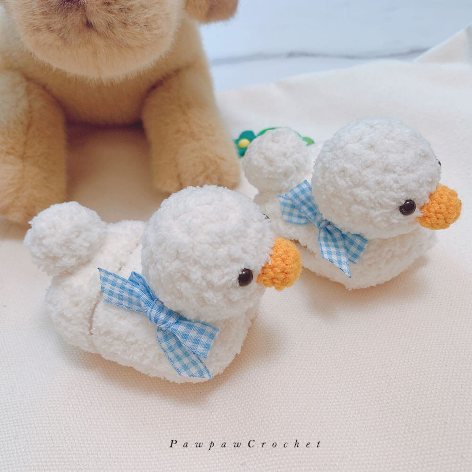 Ready to Ship Plush Duck Earbuds Cases Headphone Cover Animal - Etsy ...