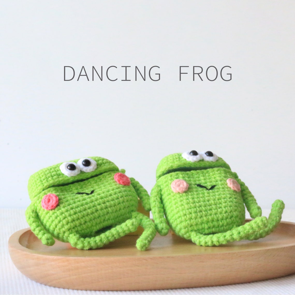 Cute Dancing Frog Airpods Case Funny Airpods 1/2 Case Airpods - Etsy