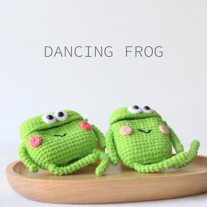 Cute Dancing Frog Airpods Case Funny Airpods 1/2 Case Airpods - Etsy