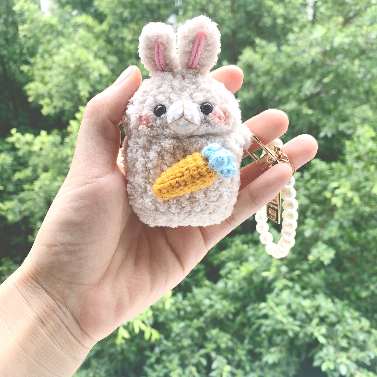 Plush Airpod Case Crochet Airpods Pro Case Cute Bunny Airpod - Etsy