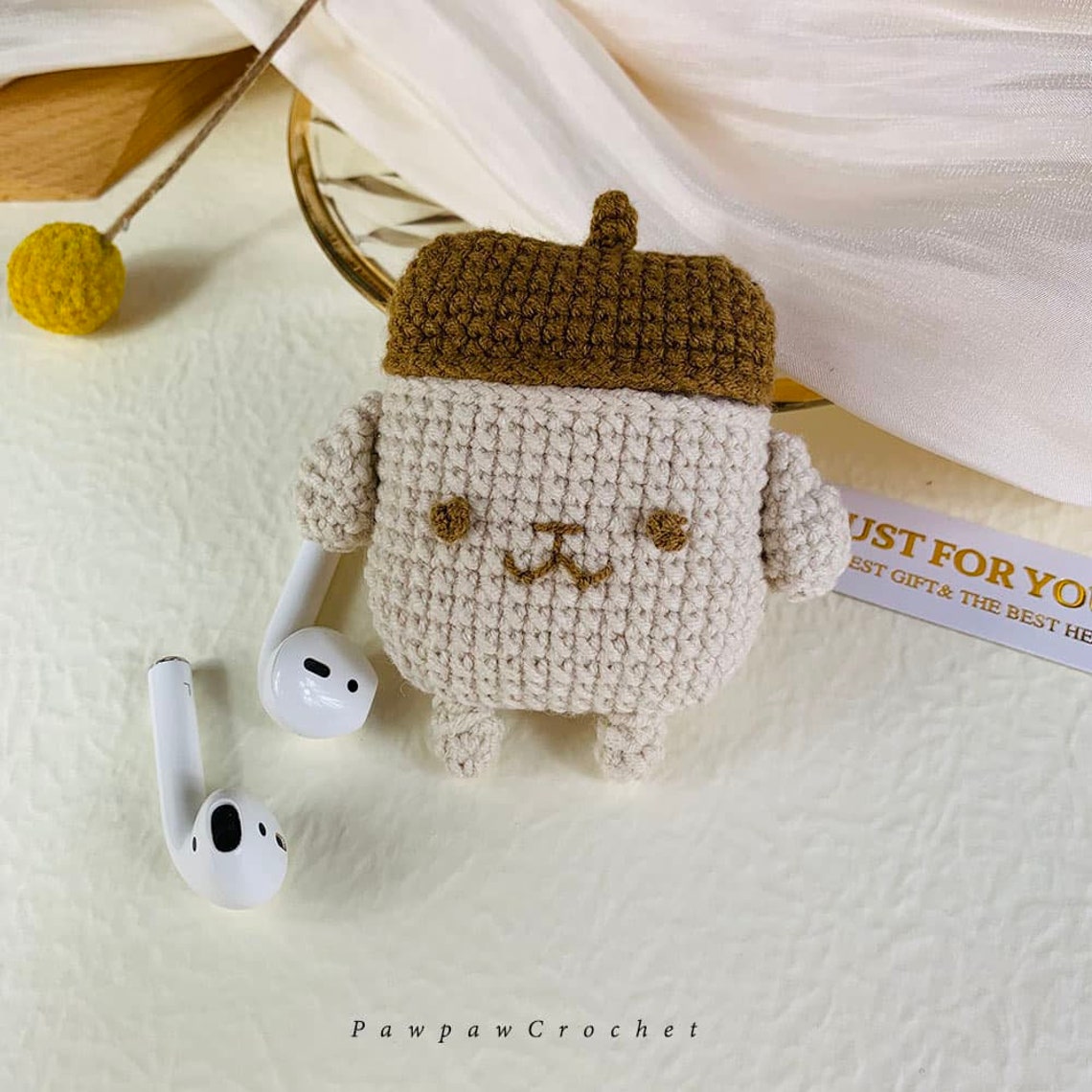 Pudding Dog Airpods Case Knitted Airpods Pro Case Funny Cute - Etsy