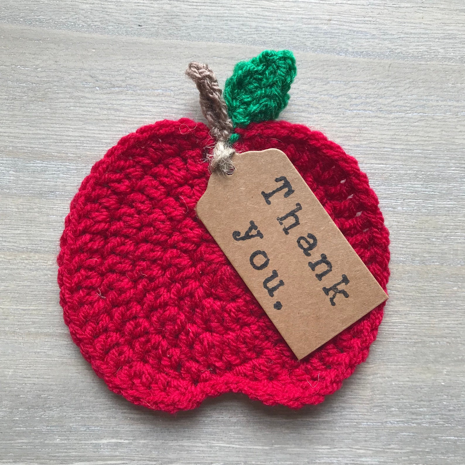 Thank You Teacher Gift Thank You Teacher Card Apple - Etsy