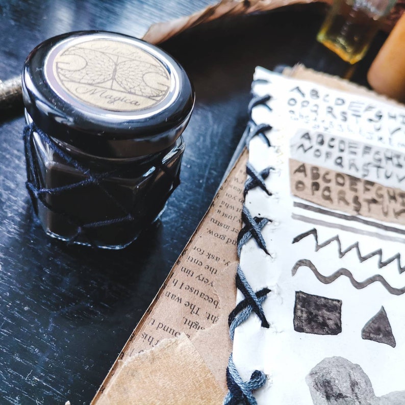 Dragon's Blood Infused Black Indian Ink. Ritual Ink for - Etsy UK