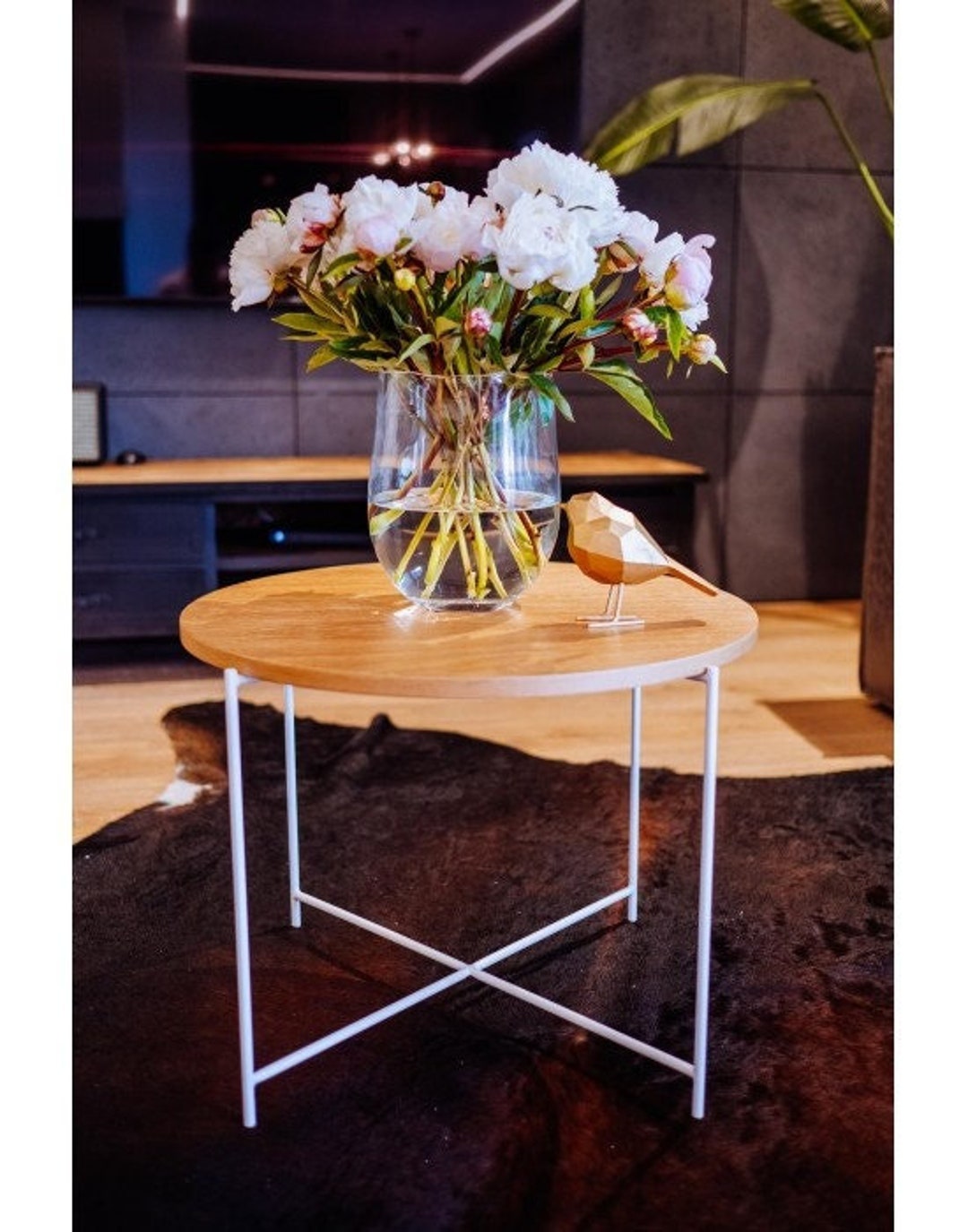 SIENNA Coffee Table Coffee Table Room Living Room Round - Etsy