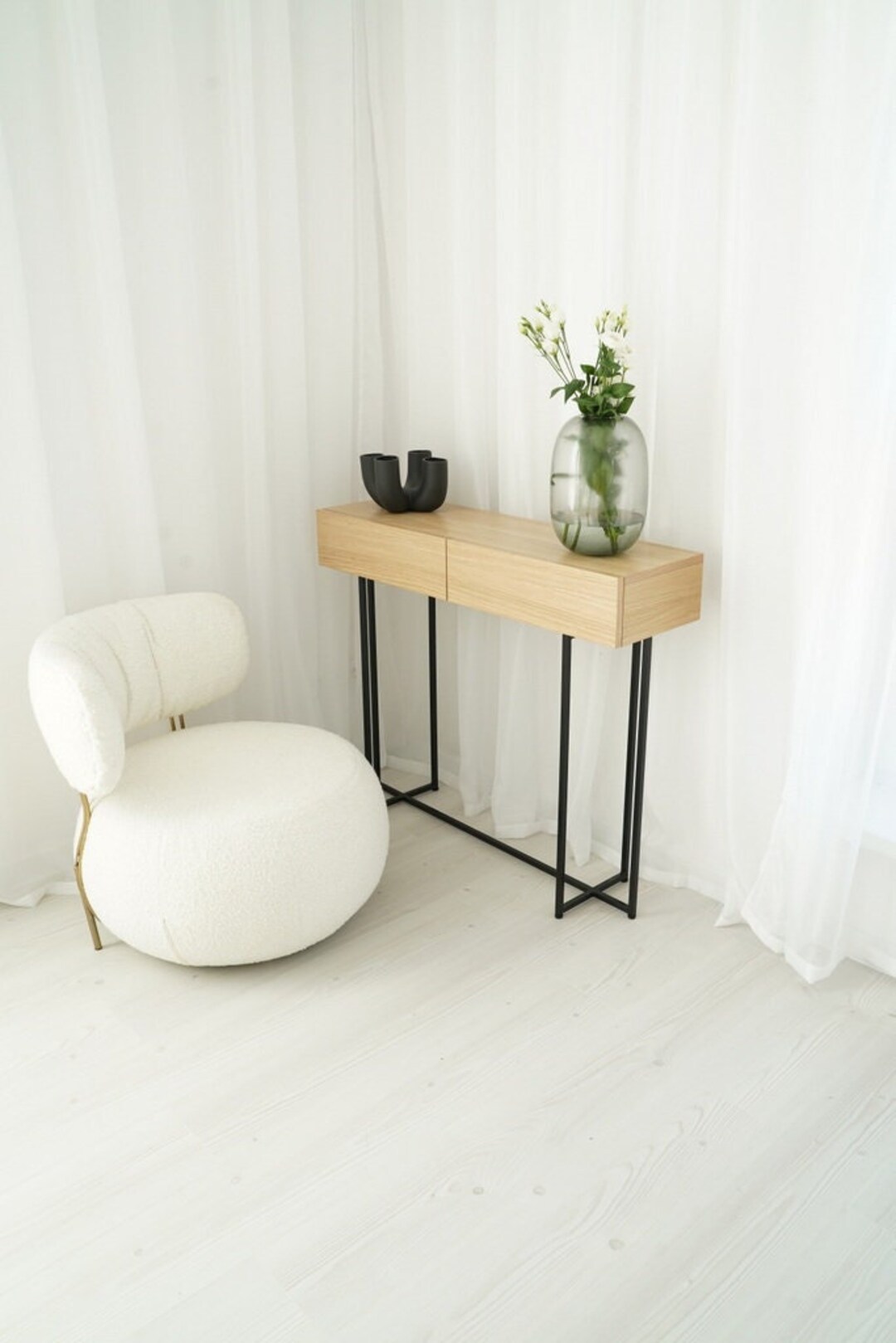 Ruby Console With Drawers Click-on Chest of Drawers - Etsy