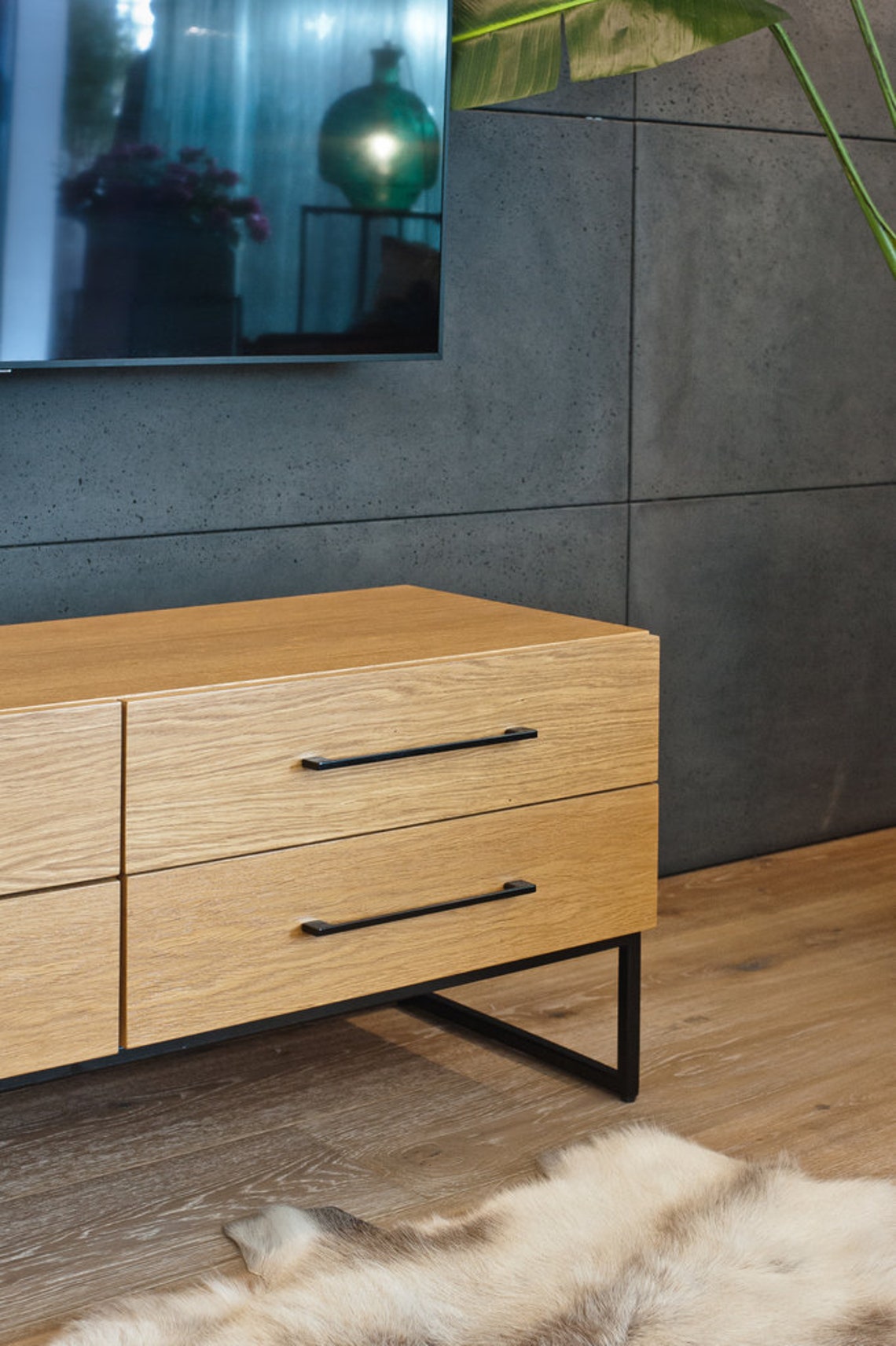 Leah- Rtv Cabinet With Drawers, Chest of Drawers, Console, TV Cabinet ...