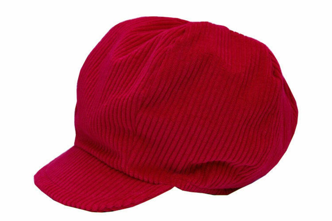 Rasta Red Corduroy Cap Dreadlocks Special - Etsy